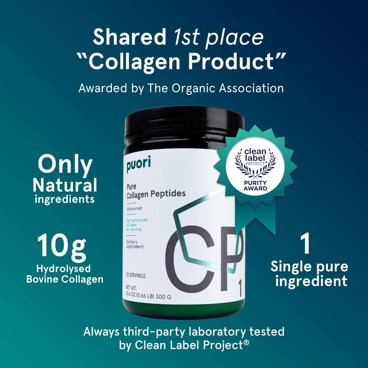 CP1 - Pure collagen peptides