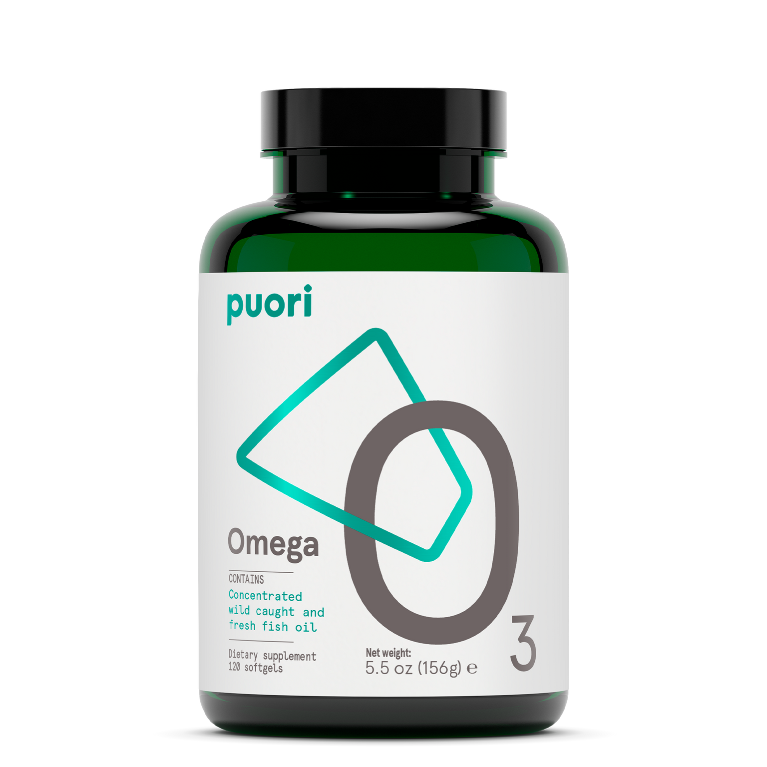 Puori O3 - Omega 3 - Ultra pure fish oil capsules